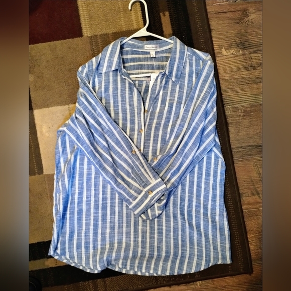 Rebecca Malone | Tops | Nwt Rebecca Malone Button Up Shirt | Poshmark